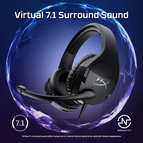 HyperX Cloud Stinger S 7.1 Gaming Headset, Virtual 7.1 Surround Sound ...